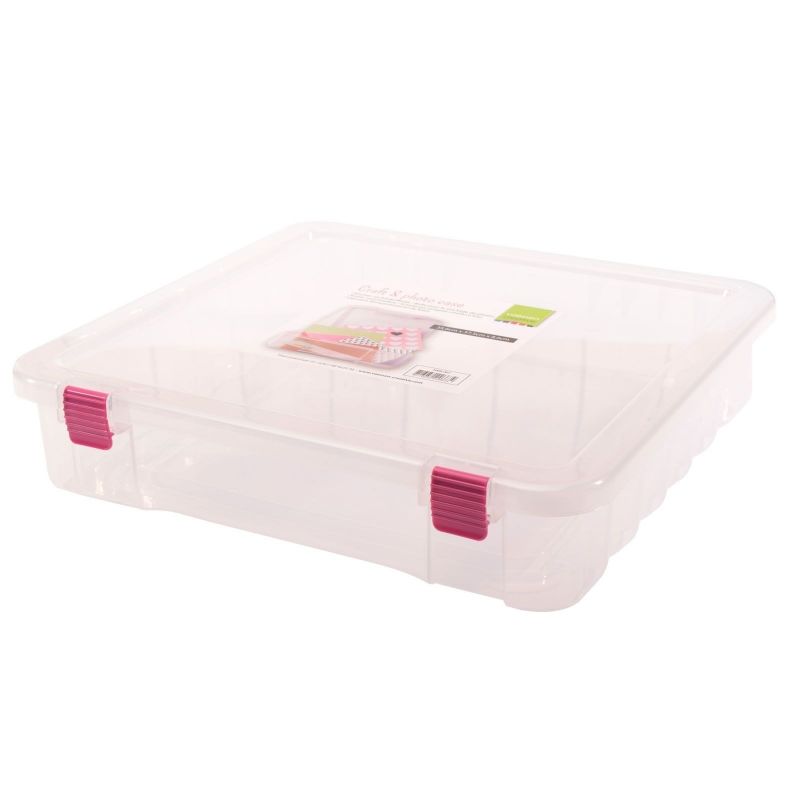 Boîte de Rangement Papiers Scrapbooking